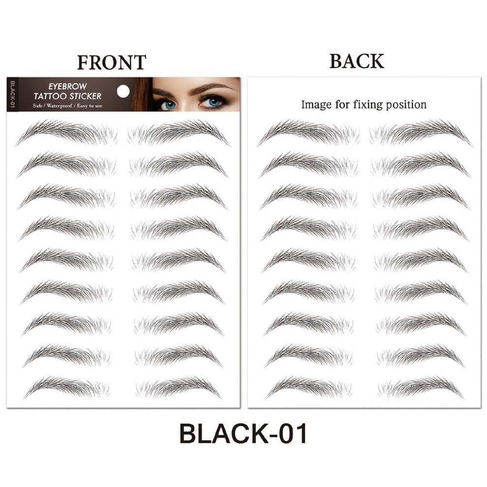 Eyebrow Tattoo Sticker – Eurostylewigs